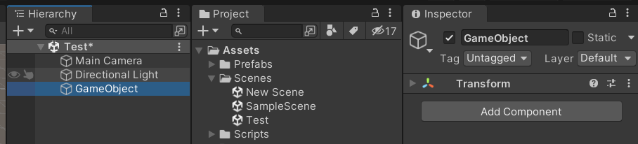 Unity基础学习（七）最小单位Gameobject的介绍_unity gameobject-CSDN博客