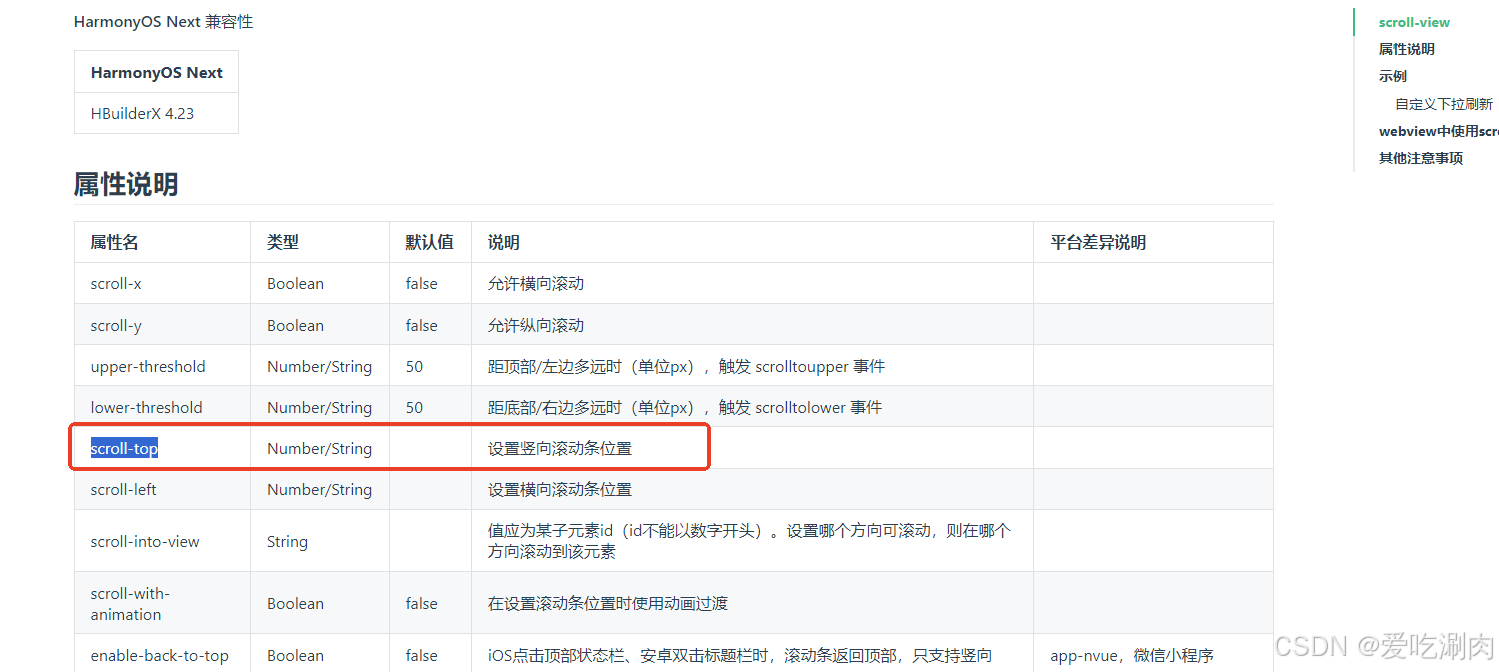 uniapp scroll-view 回到顶部-CSDN博客