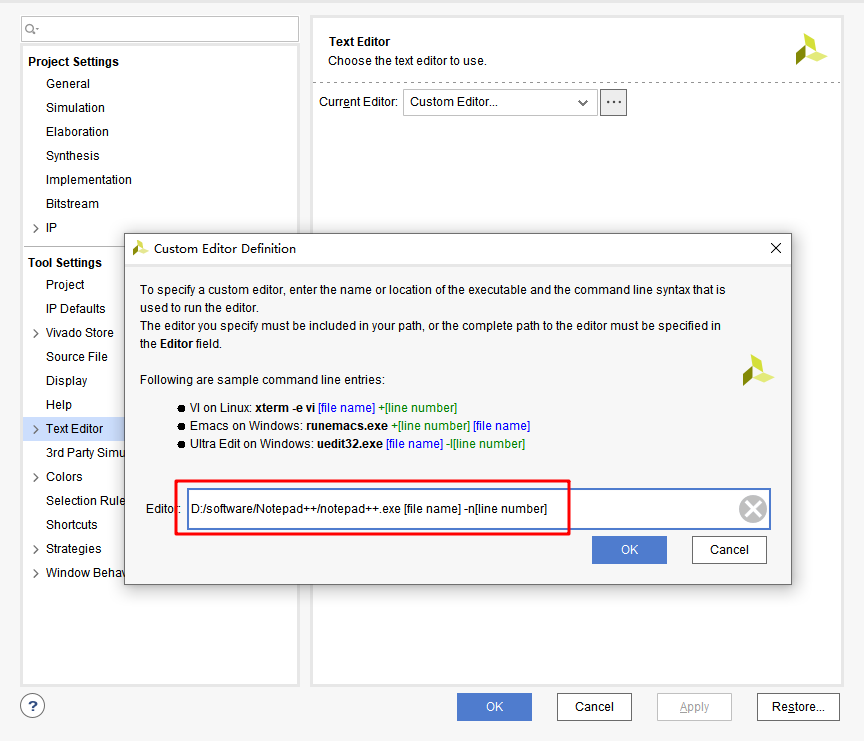 vivado关联notepad++_vivado联合notepad-CSDN博客