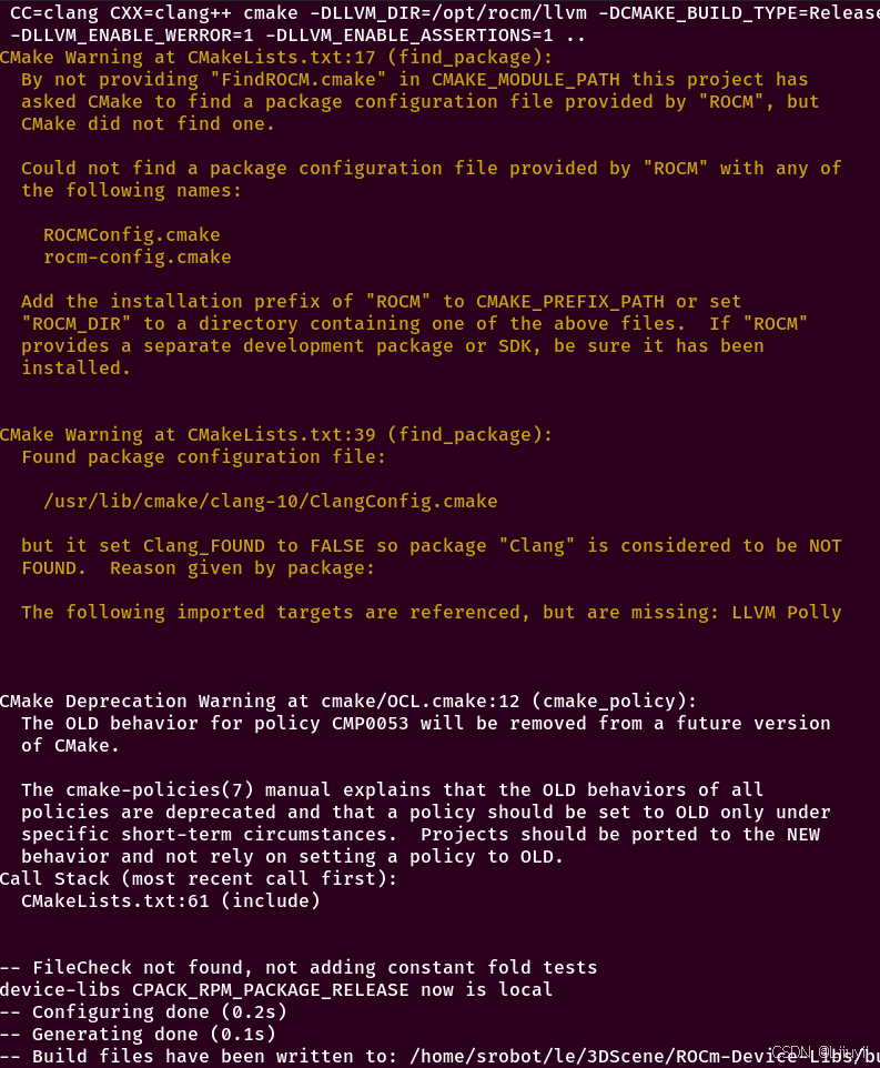 解决 The imported target “clangBasic“ references the file “/usr/lib/llvm-10/lib/libclangBasic.a“问题 ...