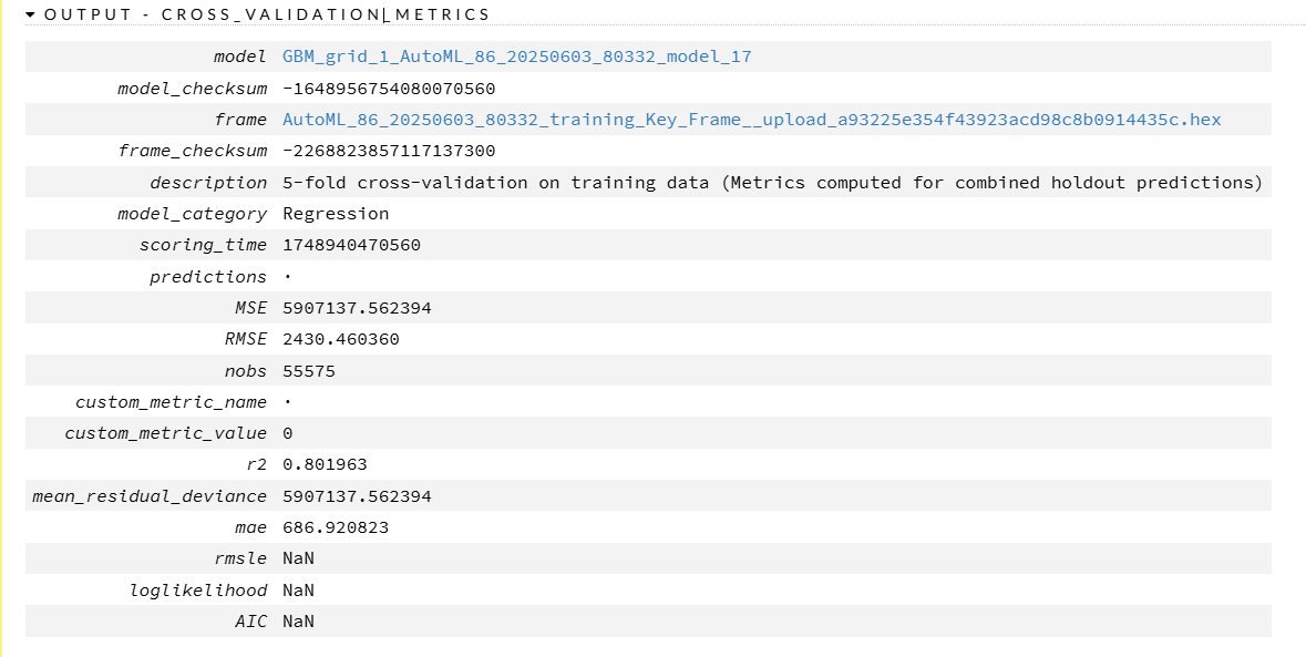 H2O Flow 平台使用操作_h2o flow平台设置不参与训练的列,包括预测列吗-CSDN博客