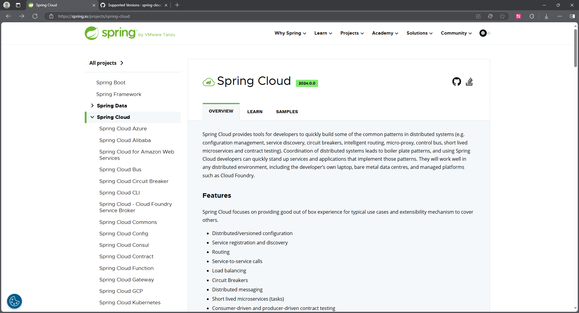 SpringBoot与SpringCloud版本映射，Spring Cloud BOM_springboot3.4.0对应springcloud版本-CSDN博客