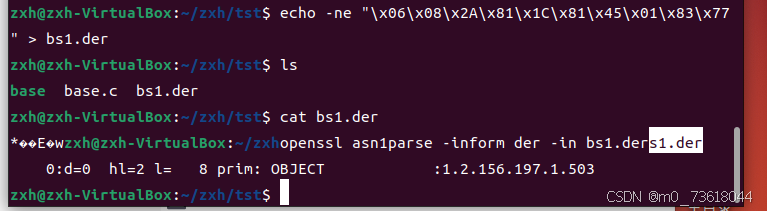 20221403郑骁恒-DER编码基础_sha256 之后做der编码-CSDN博客
