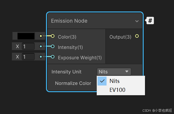 ShaderGraph节点解析(151):自发光节点（Emission Node）详解_unity 自发光 shader连线-CSDN博客
