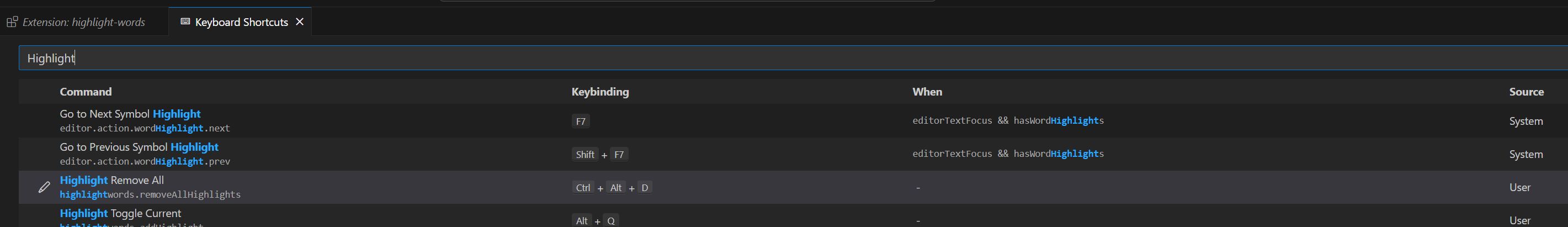 vs code 插件 -- highlight-words_vscode代码高亮插件-CSDN博客