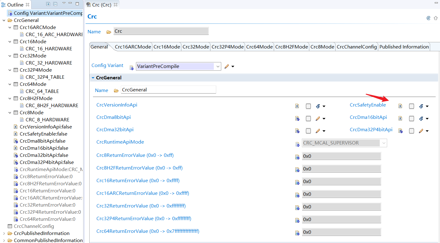 TC397 AUTOSAR EB MCAL CRC 配置与ADS测试_eb的crc组件-CSDN博客