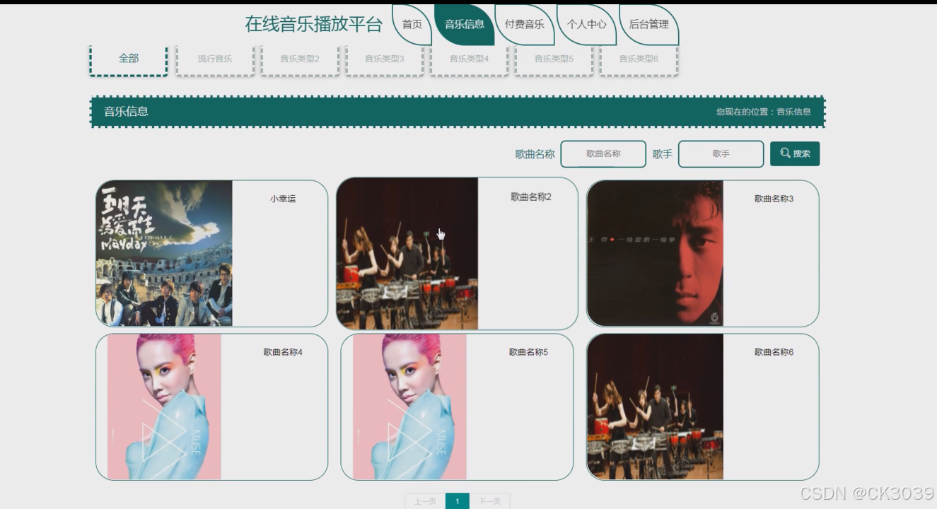 Springboot计算机毕业设计在线音乐播放平台(程序源码数据库调试部署开发环境)基于springboot音乐平台系统角色作品进度安排 Csdn博客