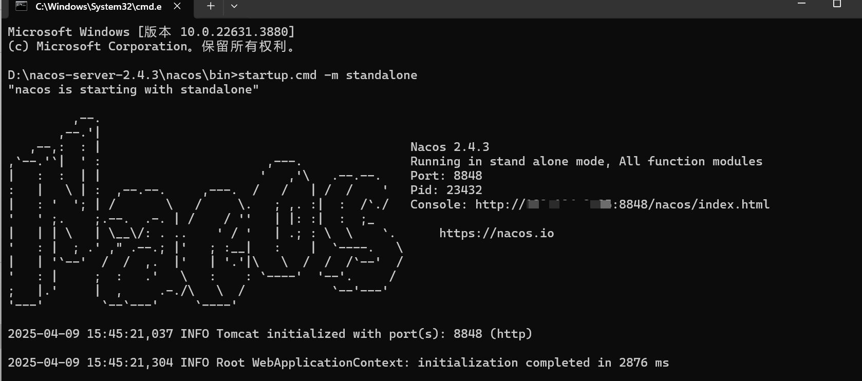Windows下安装和使用Nacos并开启鉴权设置_nacos开启鉴权-CSDN博客