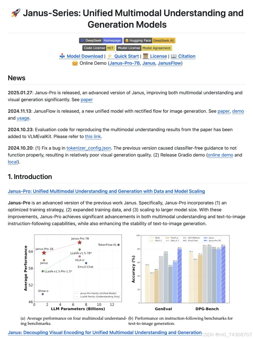 DeepSeek再出重拳！Janus-Pro文生图模型：人人都是艺术家？_janus pro 硬件要求-CSDN博客