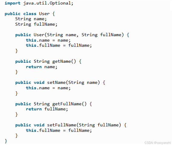 Java中的optional类用法详细讲解java Optional用法 Csdn博客