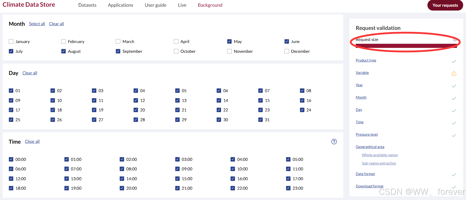 【数据集】ERA5再分析数据下载-基于API代码下载（用于WRF模拟）-CSDN博客