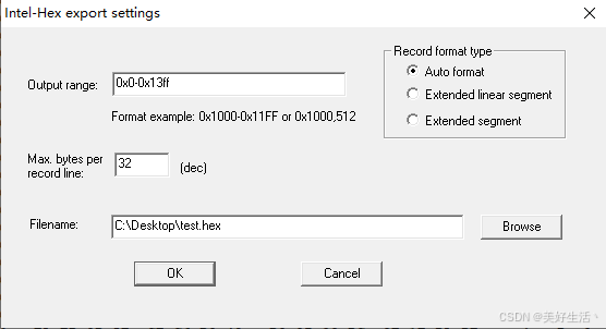 HexView 刷写文件脚本处理工具-基本功能介绍(三)-导出S19/HEX_hexview导出s19-CSDN博客