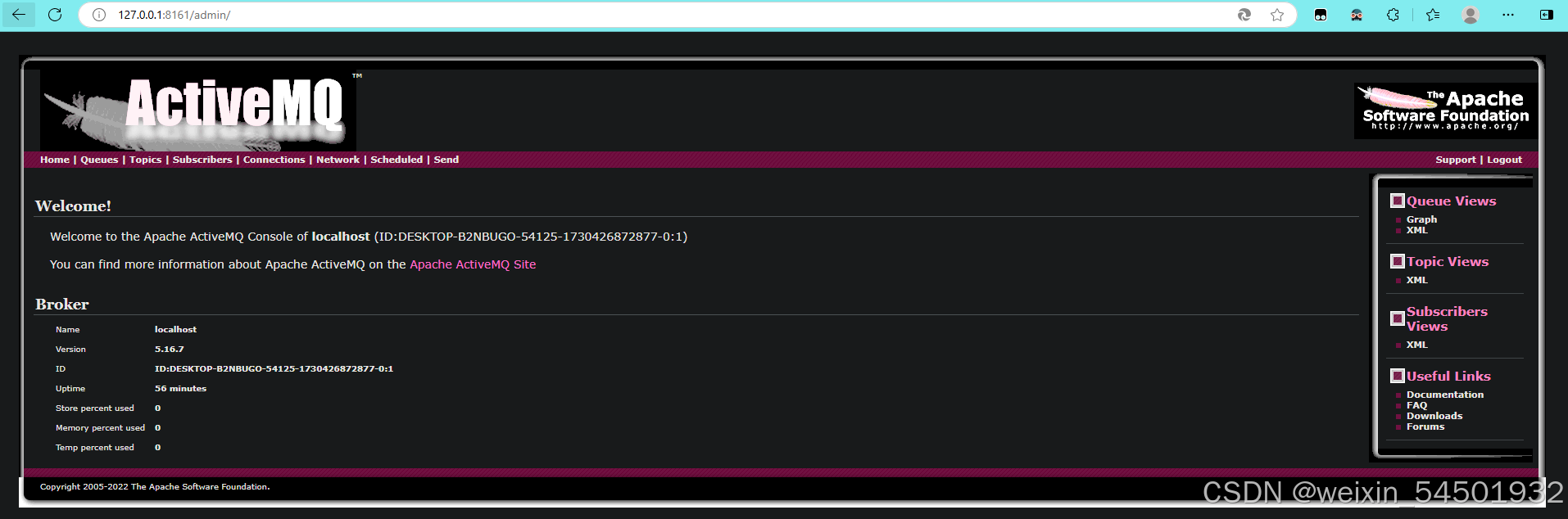 消息中间件activemq学习笔记一 初步学习安装使用 Activemq Java8 Csdn博客