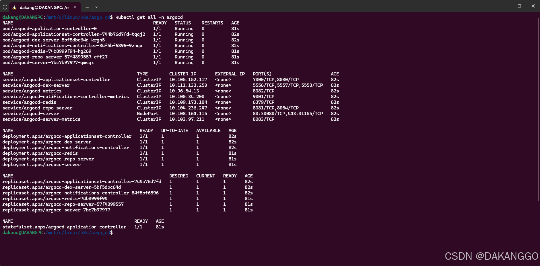 [SRE晋级之路]K8S ArgoCD安装与应用（一）_argocd 离线安装-CSDN博客
