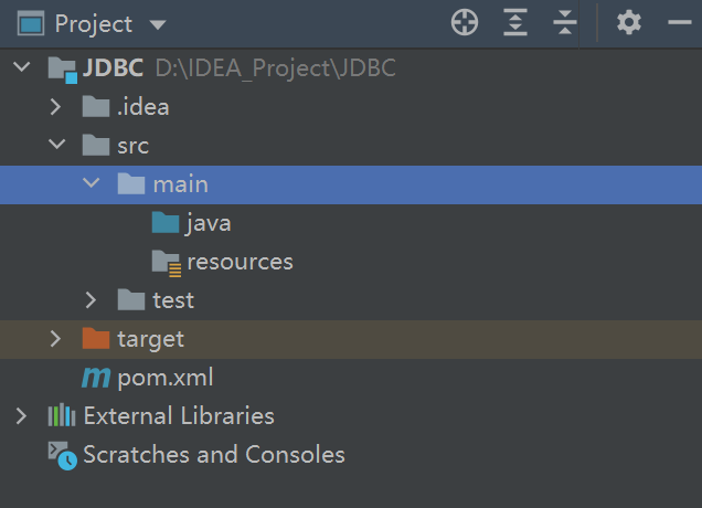 IDEA创建maven项目时，main文件夹下没有java目录_idea新建maven项目src下没有java和resource-CSDN博客