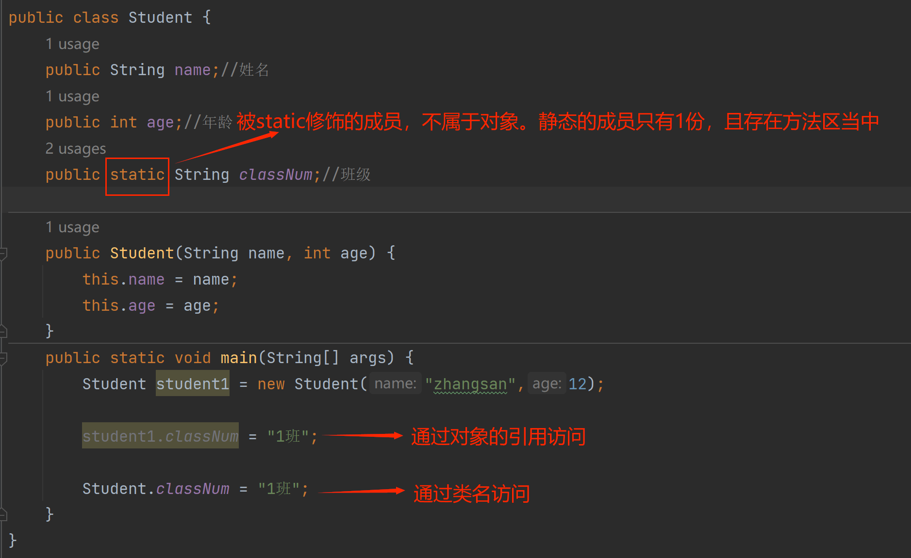 别再瞎用了！5分钟彻底搞懂 Static 和 Non-Static 的所有区别_static方法和非static的区别-CSDN博客