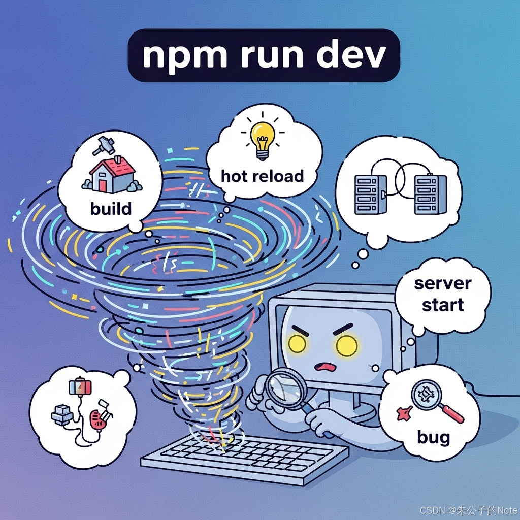 npm run dev 背后的魔法：从零理解前端开发命令行！_npm run dev是什么命令-CSDN博客