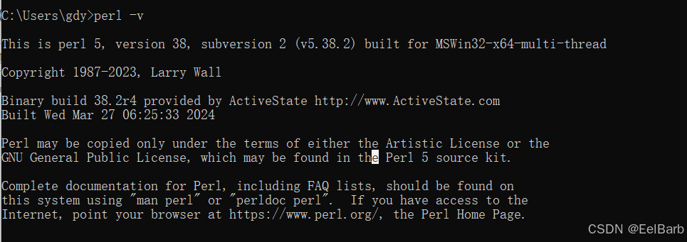 perl：windows下载安装perl_windows安装perl-CSDN博客