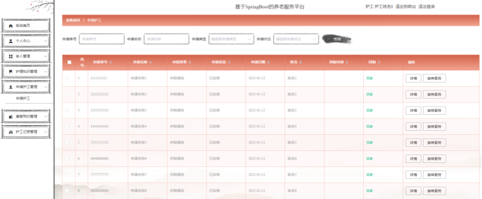 计算机毕业设计springboot的养老服务平台 基于spring Boot框架的智慧养老服务平台设计与实现 Spring Boot驱动的养老服务管理系统开发 Csdn博客