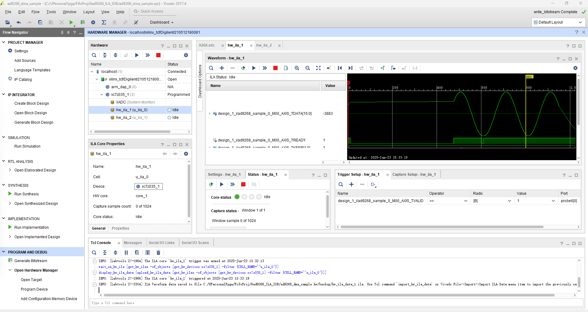 ZYNQ PL与PS联合调试：SDK协同VIVADO ILA 、MARK DEBUG进行debug调试的保姆级教程_sdk ila ip联调-CSDN博客