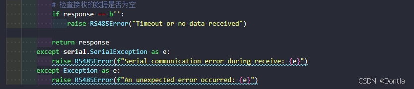 Python提示：Consider explicitly re-raising using ‘raise xxx from e‘ Pylint ...