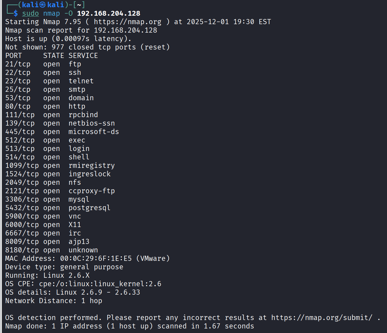 Nmap 扫描实战指南（一）：主机发现与端口探测技术_nmap uos fingerprint-CSDN博客