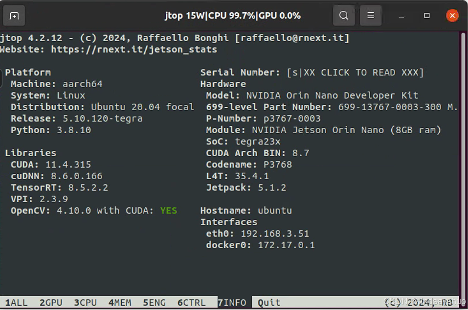Jetson Orin系列开发版安装cuda的gpu版本的opencv Csdn博客