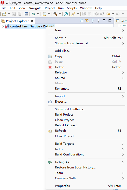 关于CCS出现报错This project was created using a version of ...的解决方案 ...