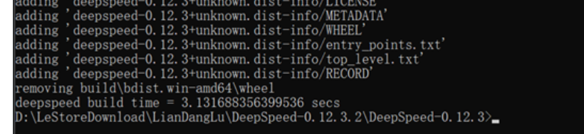安装Deepspeed依赖包——Windows系统_windows安装deepspeed-CSDN博客