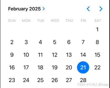 SwiftUI基础组件之DatePicker详解-CSDN博客