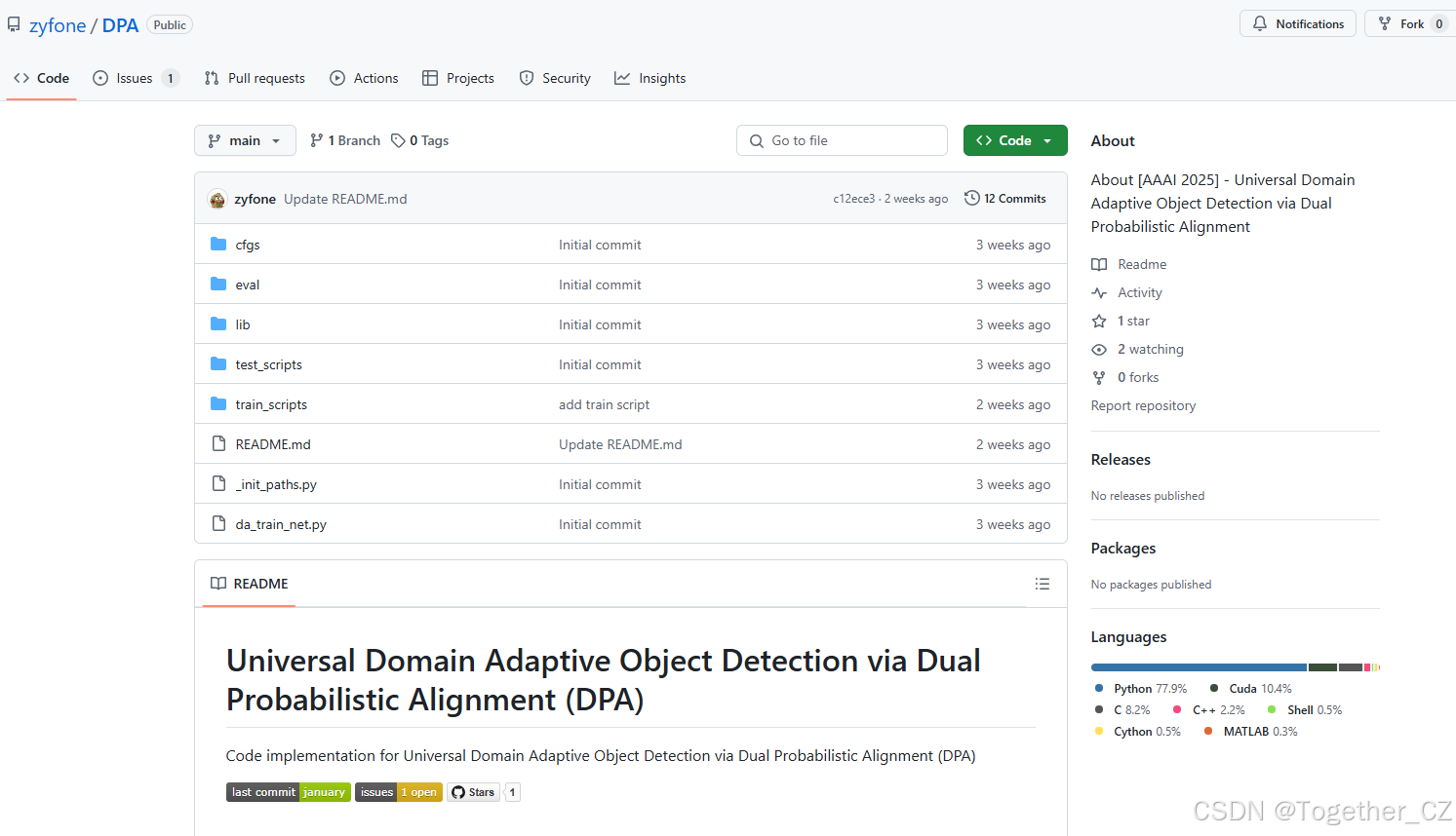 DPA：Universal Domain Adaptive Object Detection via Dual Probabilistic Alignment——通用领域自适应目标检测的双概率 ...