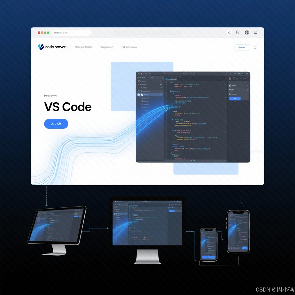 code-server：让VS Code运行在浏览器，轻松实现远程开发_vscode连接code-server,远程开发-CSDN博客