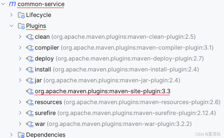 Maven报错：org Apache Maven Plugins Maven Site Plugin 3 3 Maven Site
