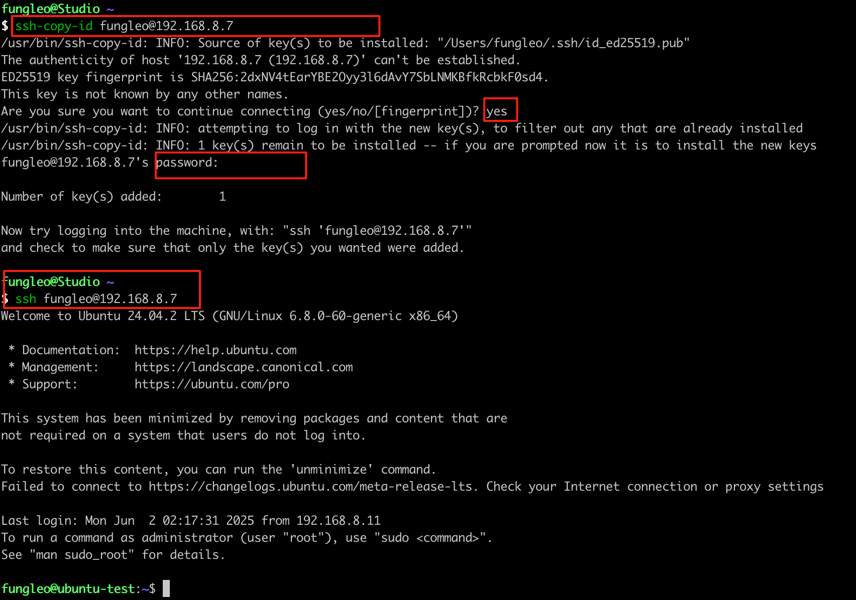 SSH 配置，让我们远程连上虚拟机 —— 一步一步配置 Ubuntu Server 的 NodeJS 服务器详细实录 2_pve ubuntu 虚拟机 ssh-CSDN博客