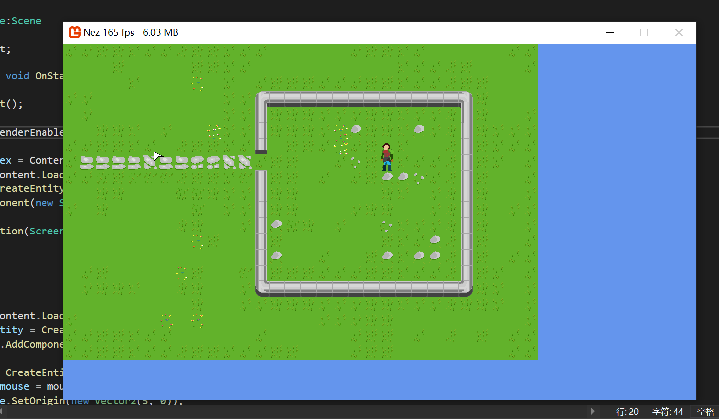 [Monogame && Nez]学习笔记003|tiledMap+碰撞检测_tiledmap碰撞-CSDN博客