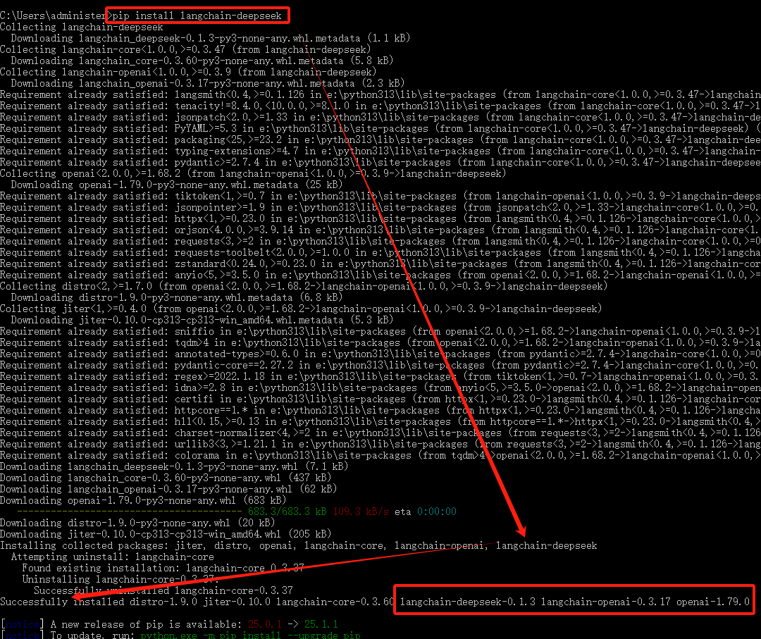 LangChain初体验（一）环境搭建及创建聊天机器人_python安装langchain-CSDN博客