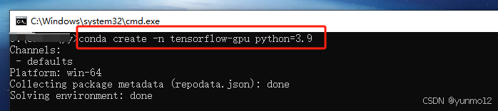 conda 搭建tensorflow-GPU和pycharm软件环境配置_conda安装tensorflow gpu-CSDN博客