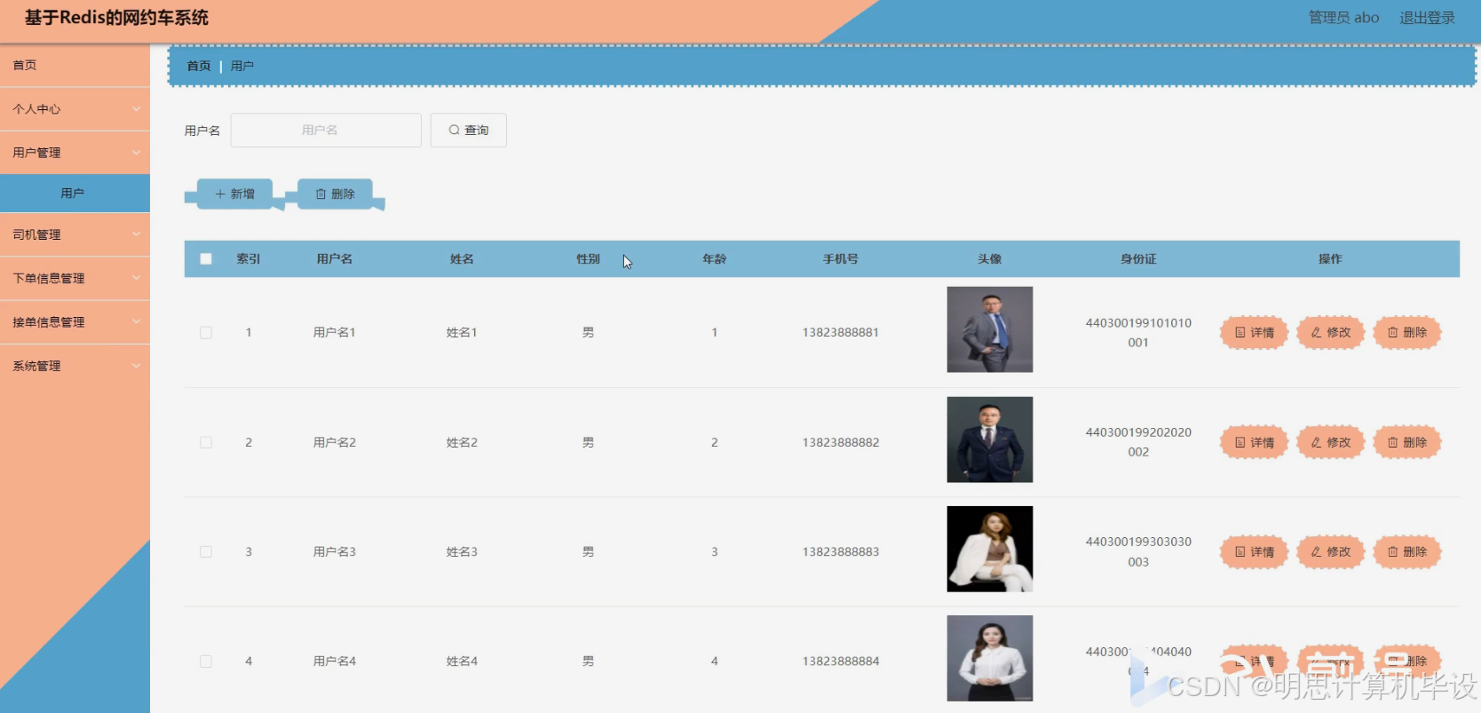 Springboot毕设 基于redis的网约车系统 程序论文j2ee网约车论文 Csdn博客