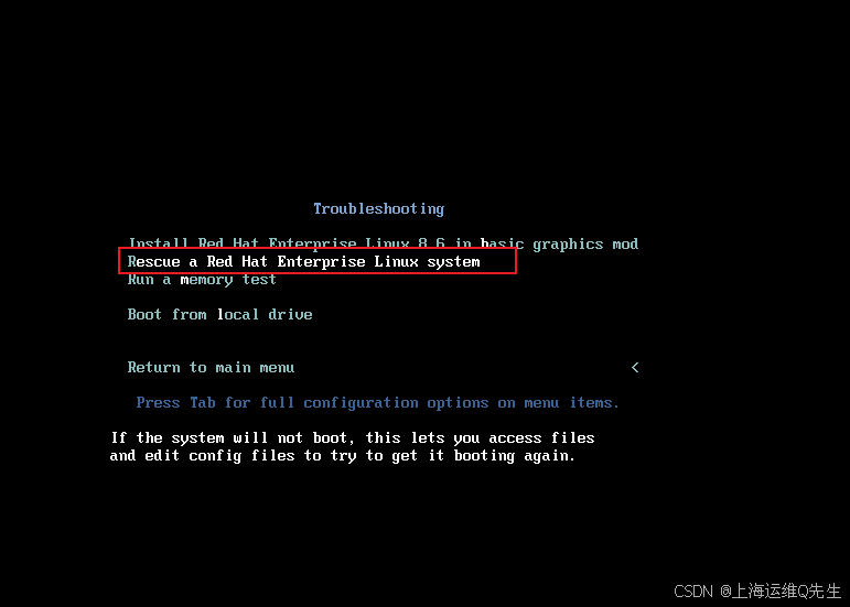 [RH342]Linux服务器引导故障排除_failed to boot both default-CSDN博客