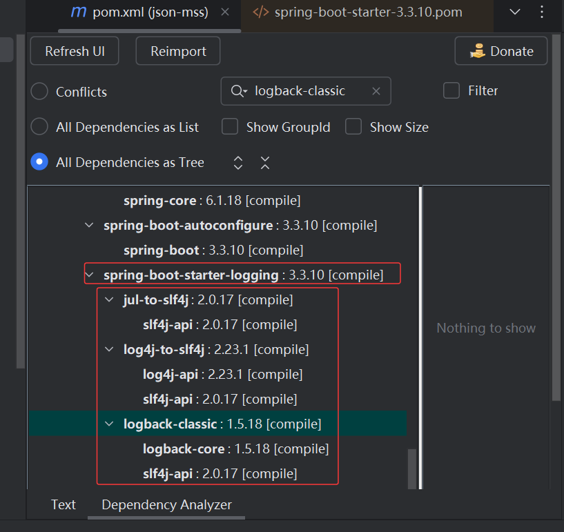 SpringBoot项目logback不能打印日志问题解决_caused by: java.lang.classnotfoundexception: ch.qo-CSDN博客