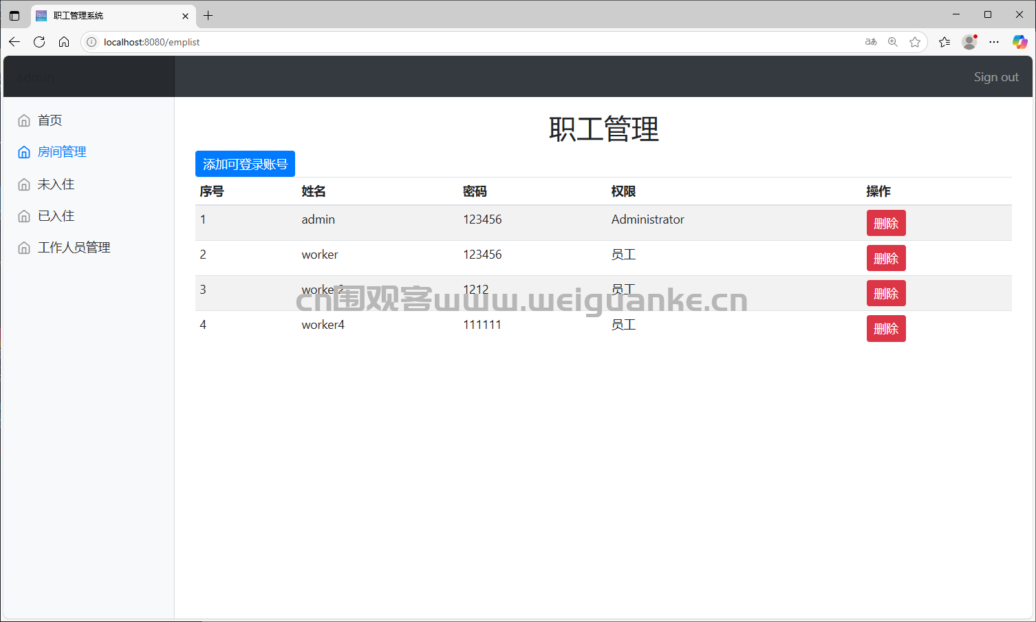 酒店管理系统-Spring boot + MyBatis + BootStrap-CSDN博客