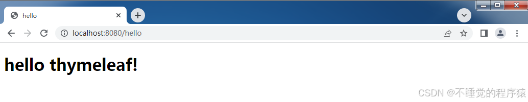 第02章 SpringBoot集成Thymeleaf_springboot2.7.18集成thymeleaf-CSDN博客