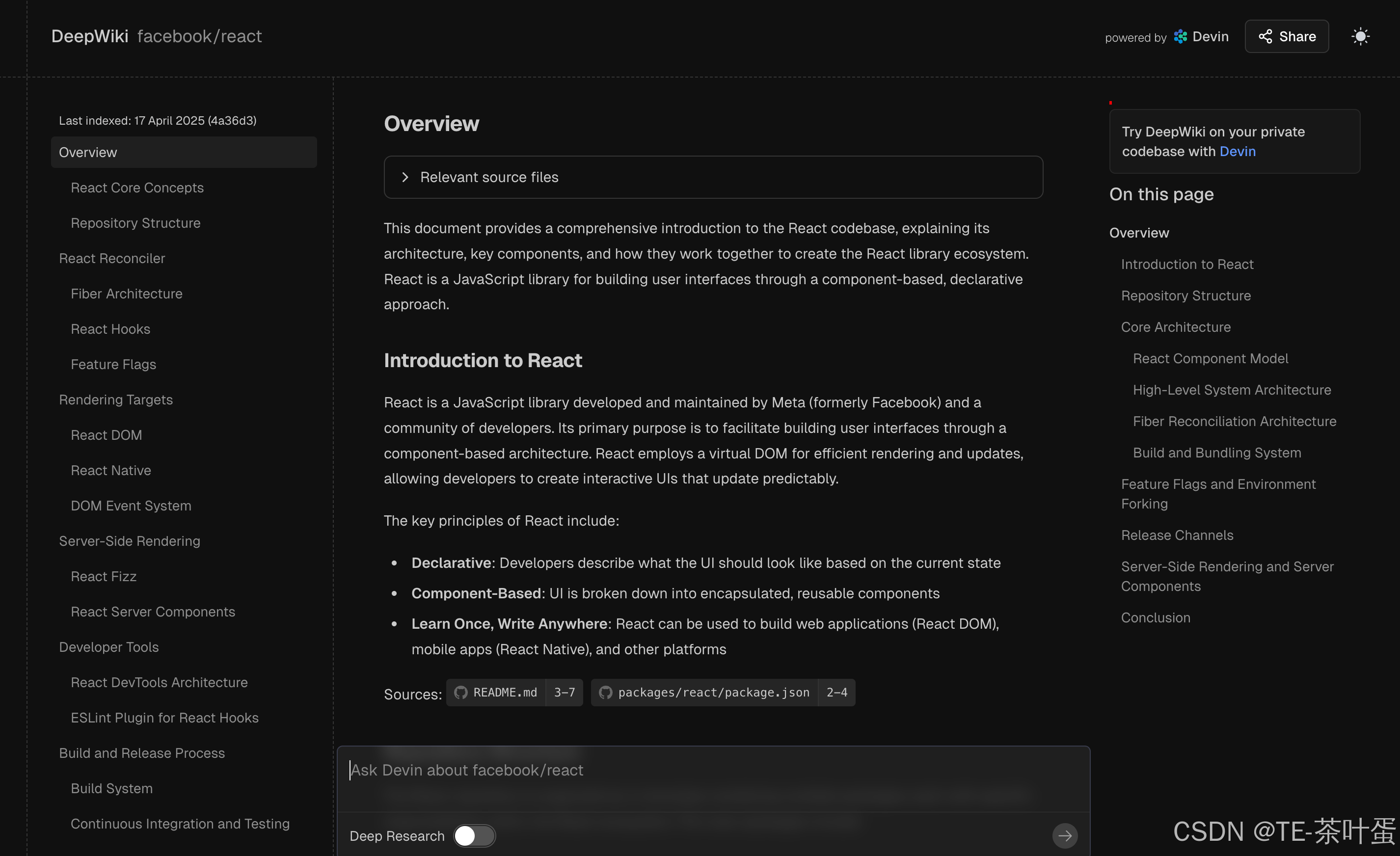 DeepWiki：GitHub源码阅读神器_deepwiki使用-CSDN博客