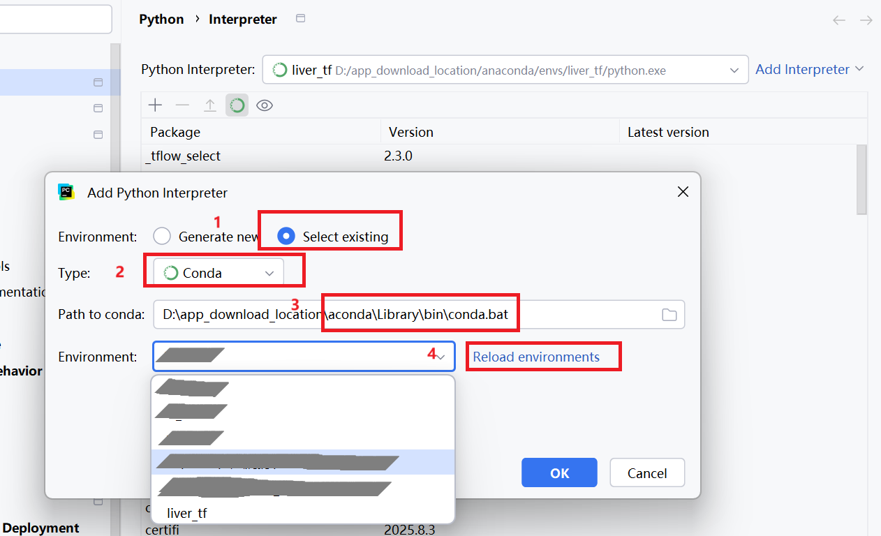 在anaconda环境中安装numpy、bandas和tensorflow-cpu库_numpy 1.26.4对应的tensorflow版本-CSDN博客