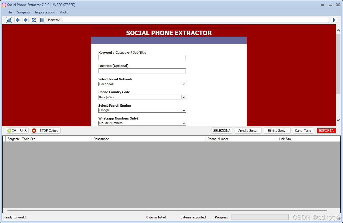 外贸找客户软件：Social Phone Extractor 7.1.0_social phone extractor使用教程-CSDN博客