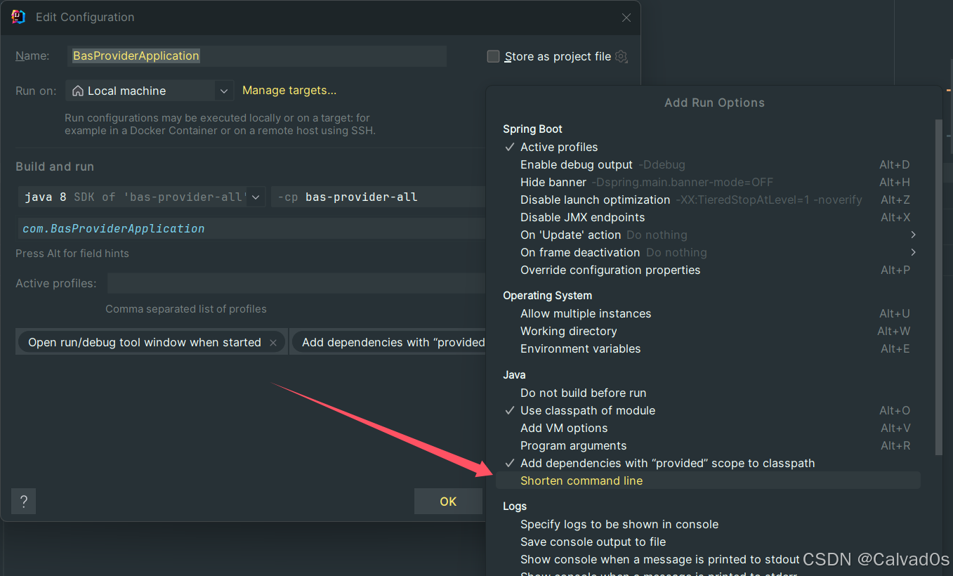 【排坑手记】Error running XXXXXApplication. Command line is too long. Shorten the command line via J ...