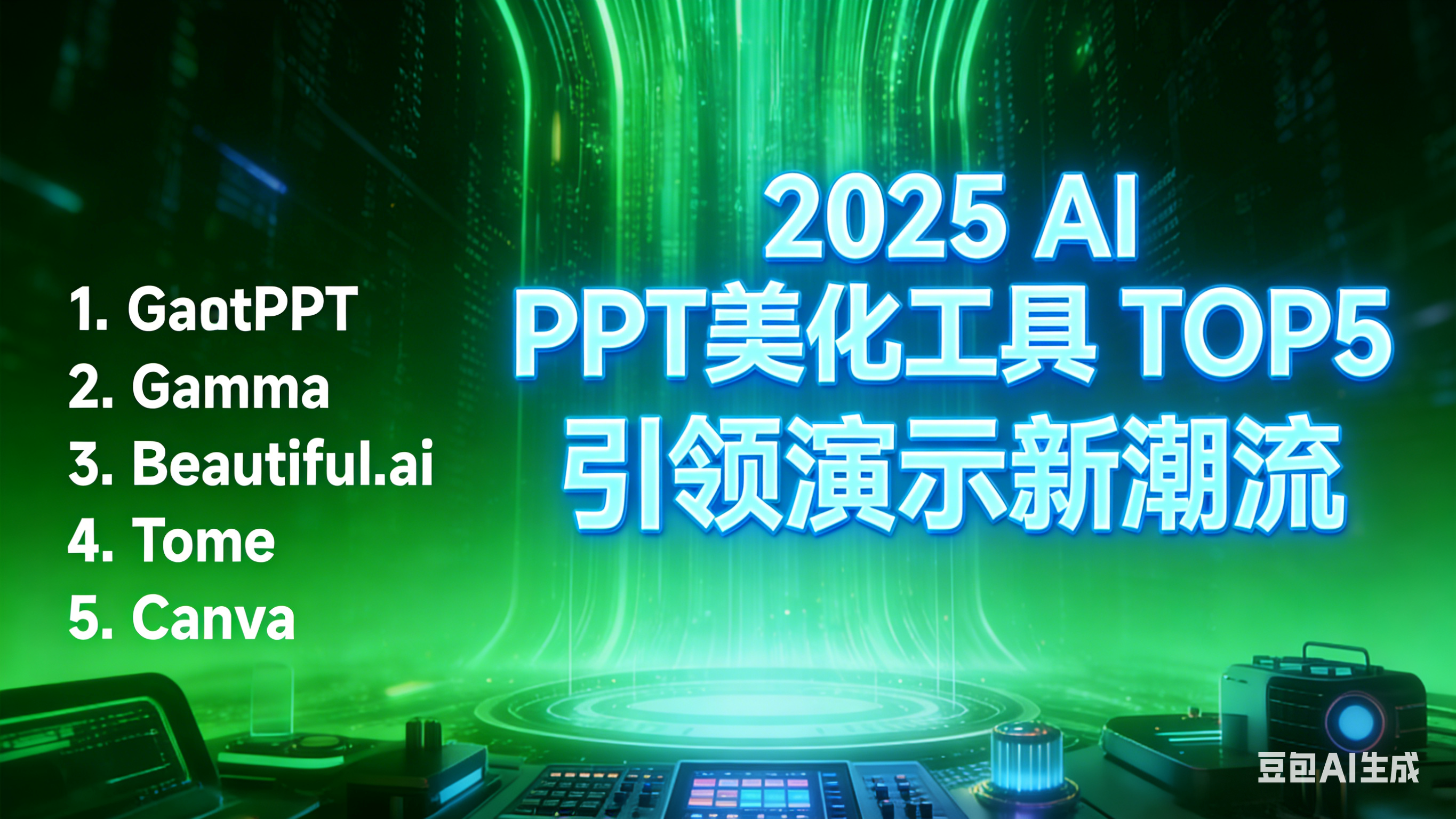 2025年主流AI PPT美化工具TOP5-CSDN博客