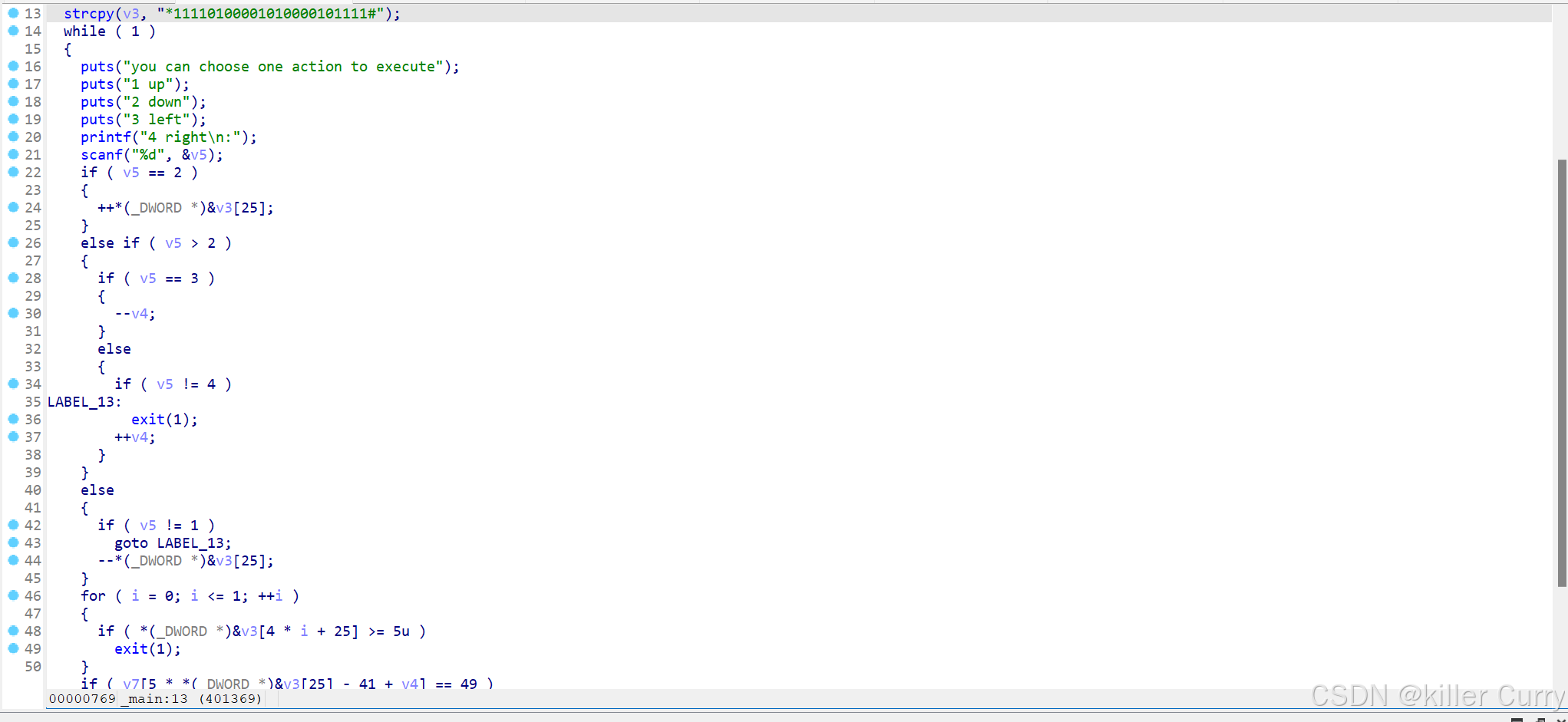 buuctf reverse部分题解（实时更新）_buuctf reverse答案-CSDN博客