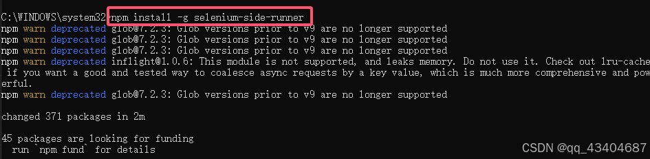 软件测试nodej安装以及环境配置并安装selenium-side-runner-CSDN博客